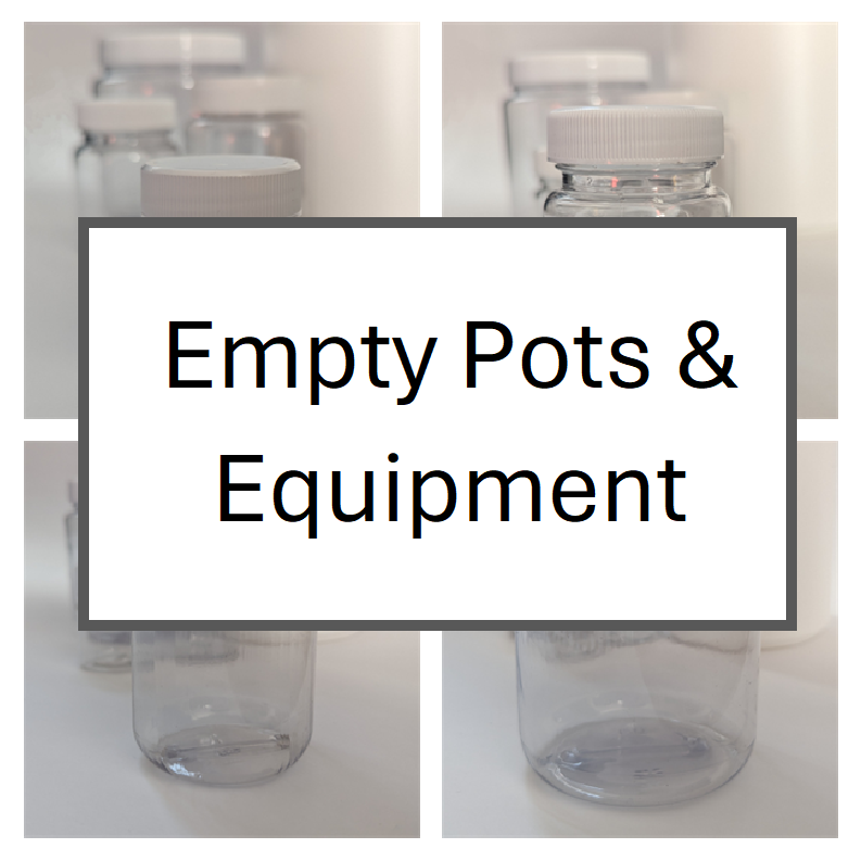 Empty Pots & Equipment – Kemtex